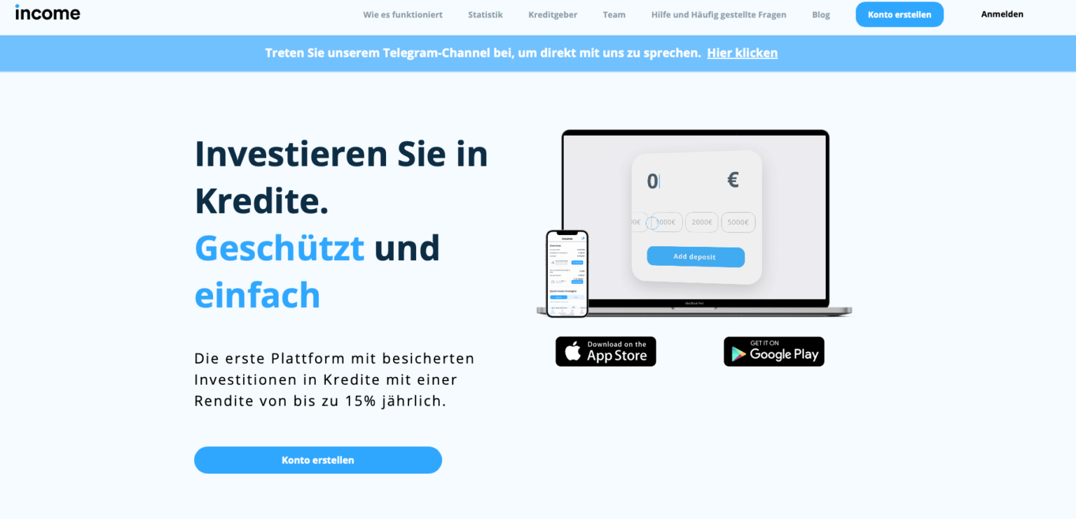 Der große P2P Plattformen Vergleich - Erfolgsquelle